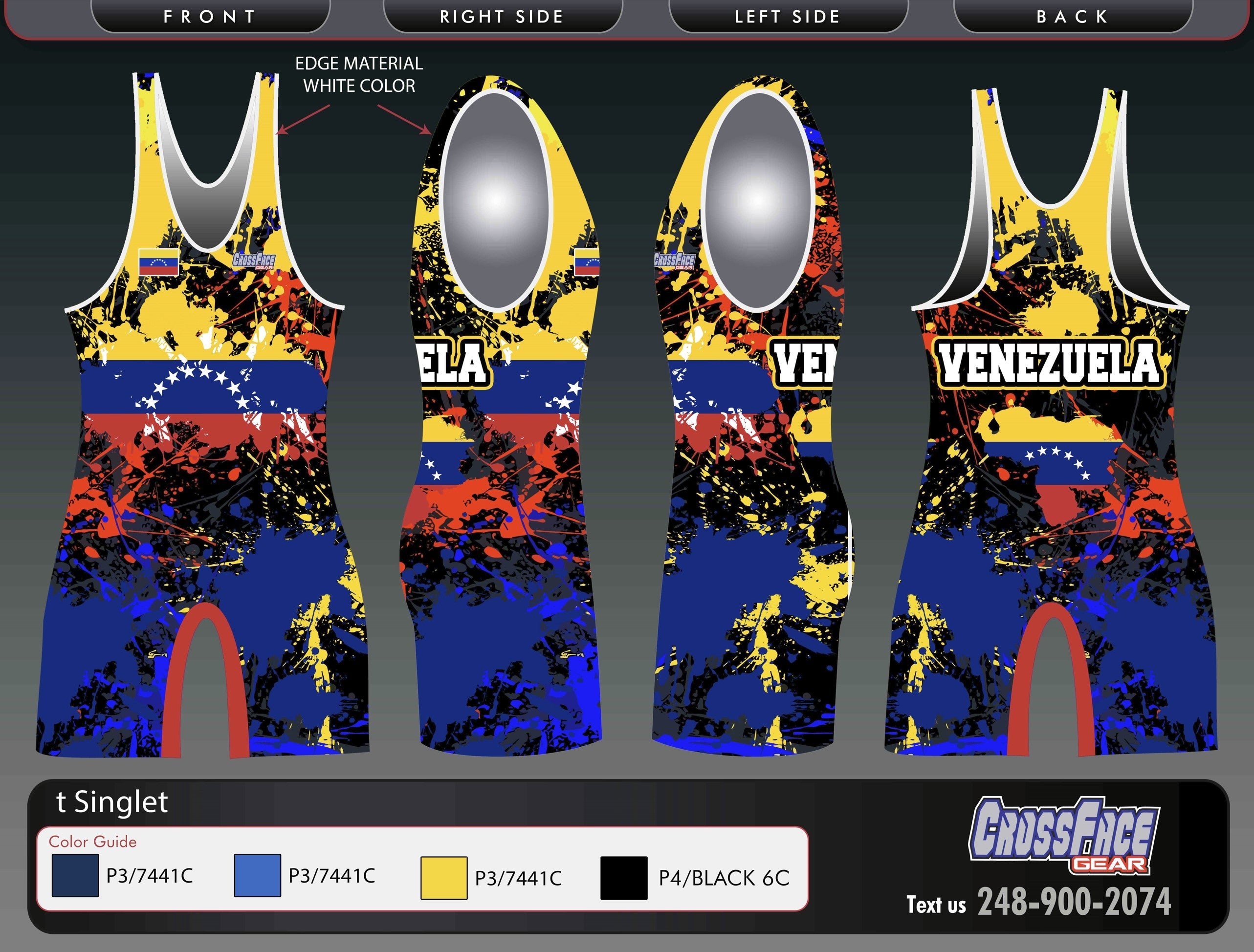 Country Singlets – crossfaceGEAR