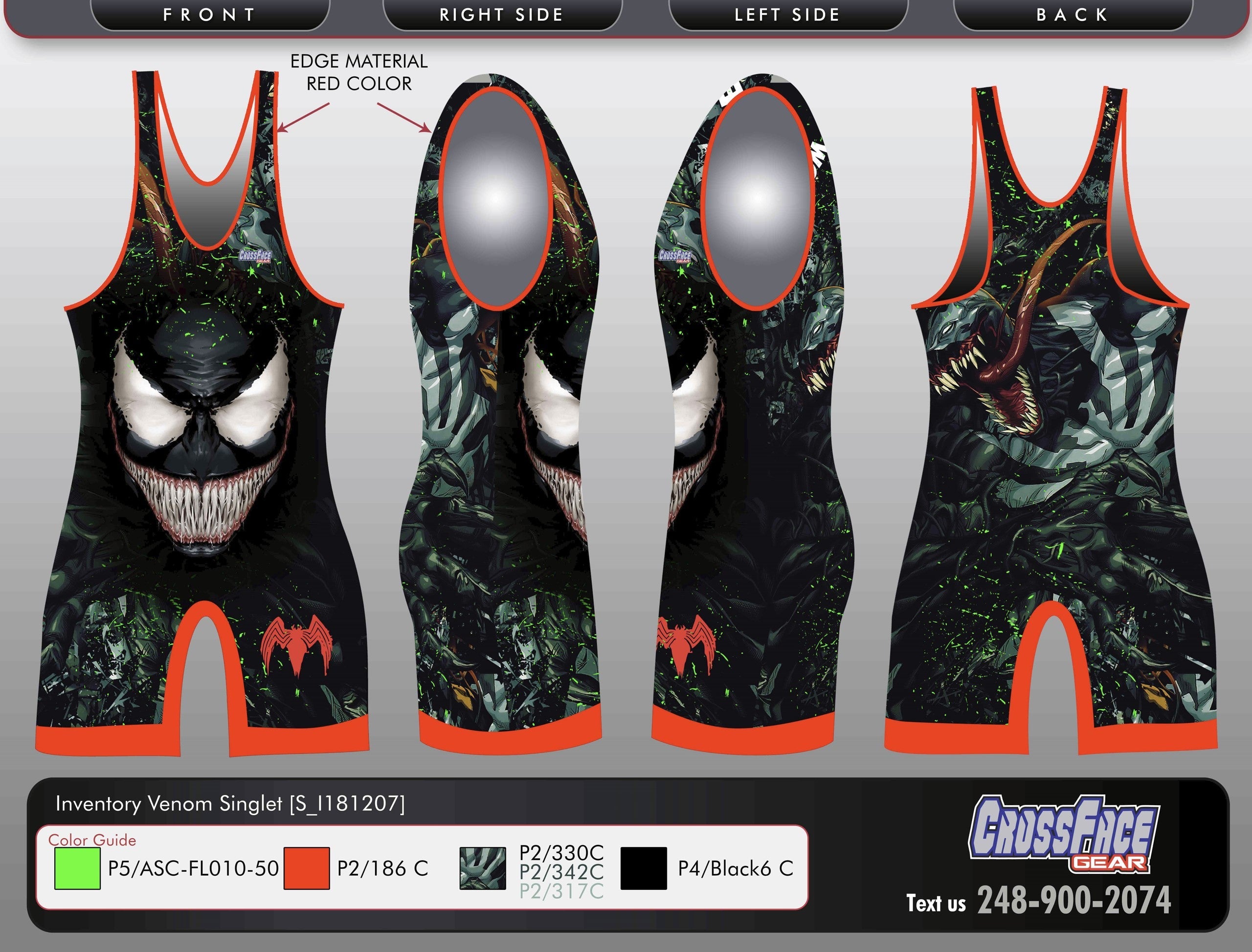 Predesigned Singlets – crossfaceGEAR
