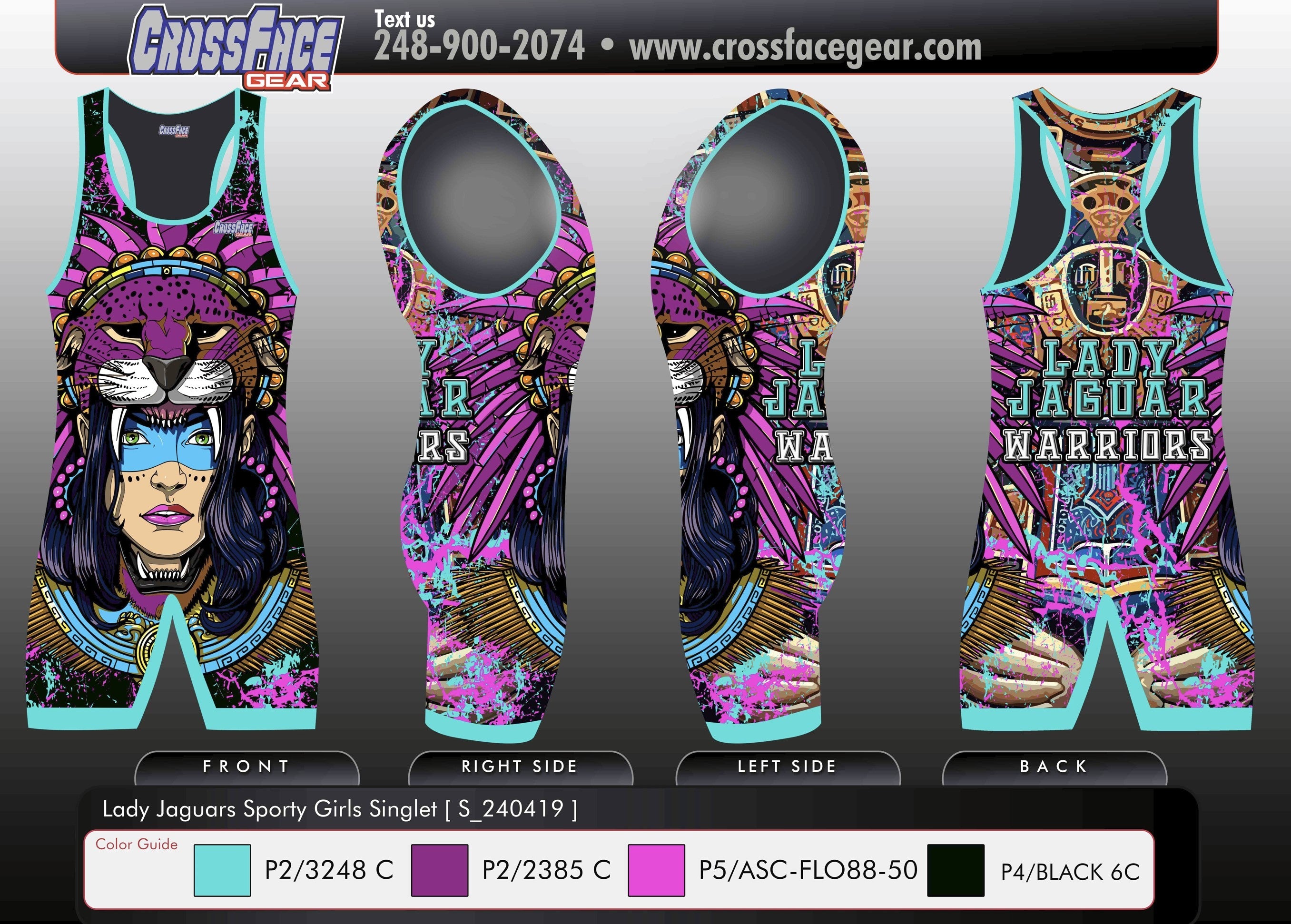 Girls Singlets – crossfaceGEAR