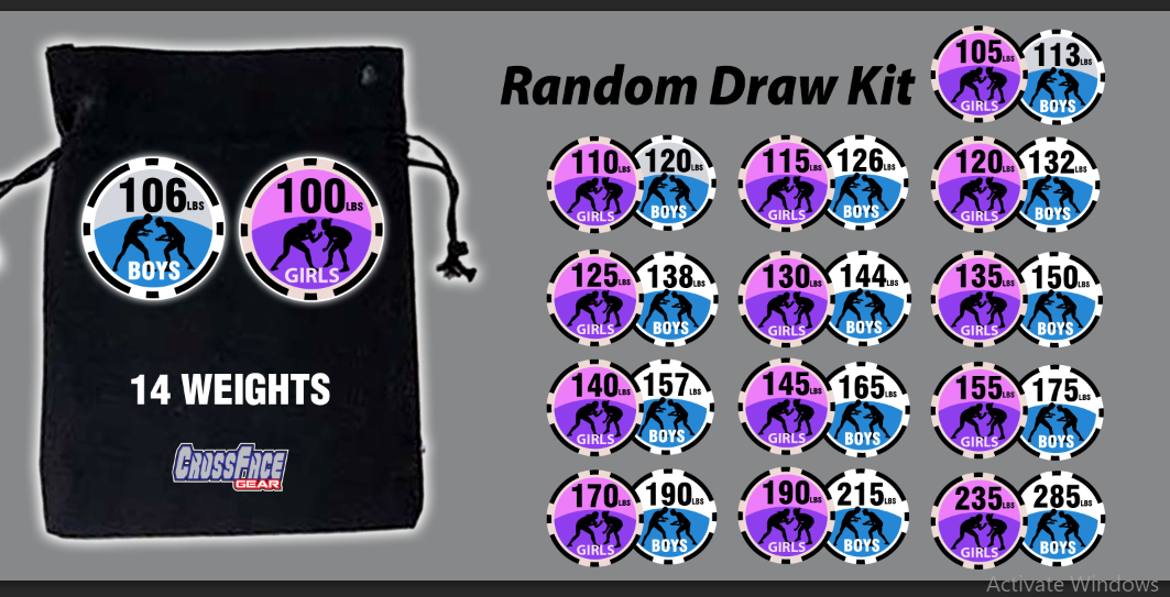 Wrestling Random Draw Kit – crossfaceGEAR