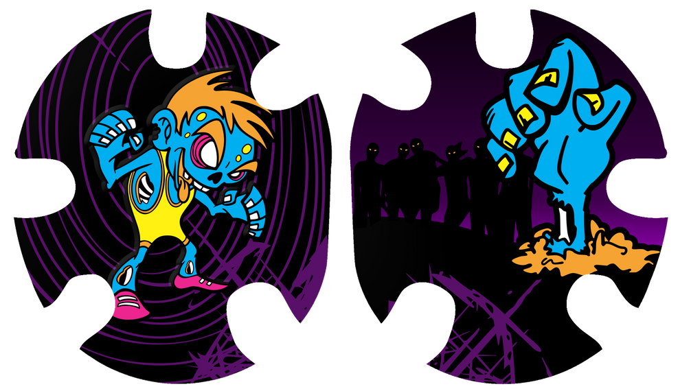 Cool Zombie Headgear Decal – crossfaceGEAR