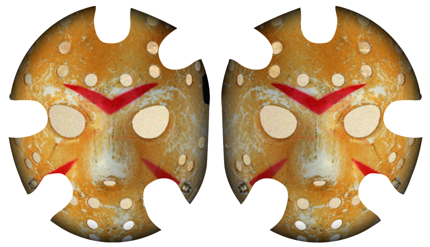 Jason Mask Headgear Decal – crossfaceGEAR