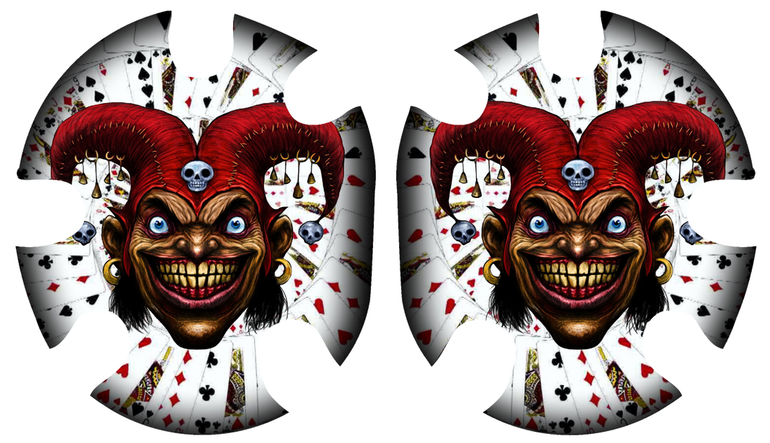 Joker Jester Headgear Decal – crossfaceGEAR